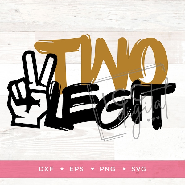 Two Svg - Etsy