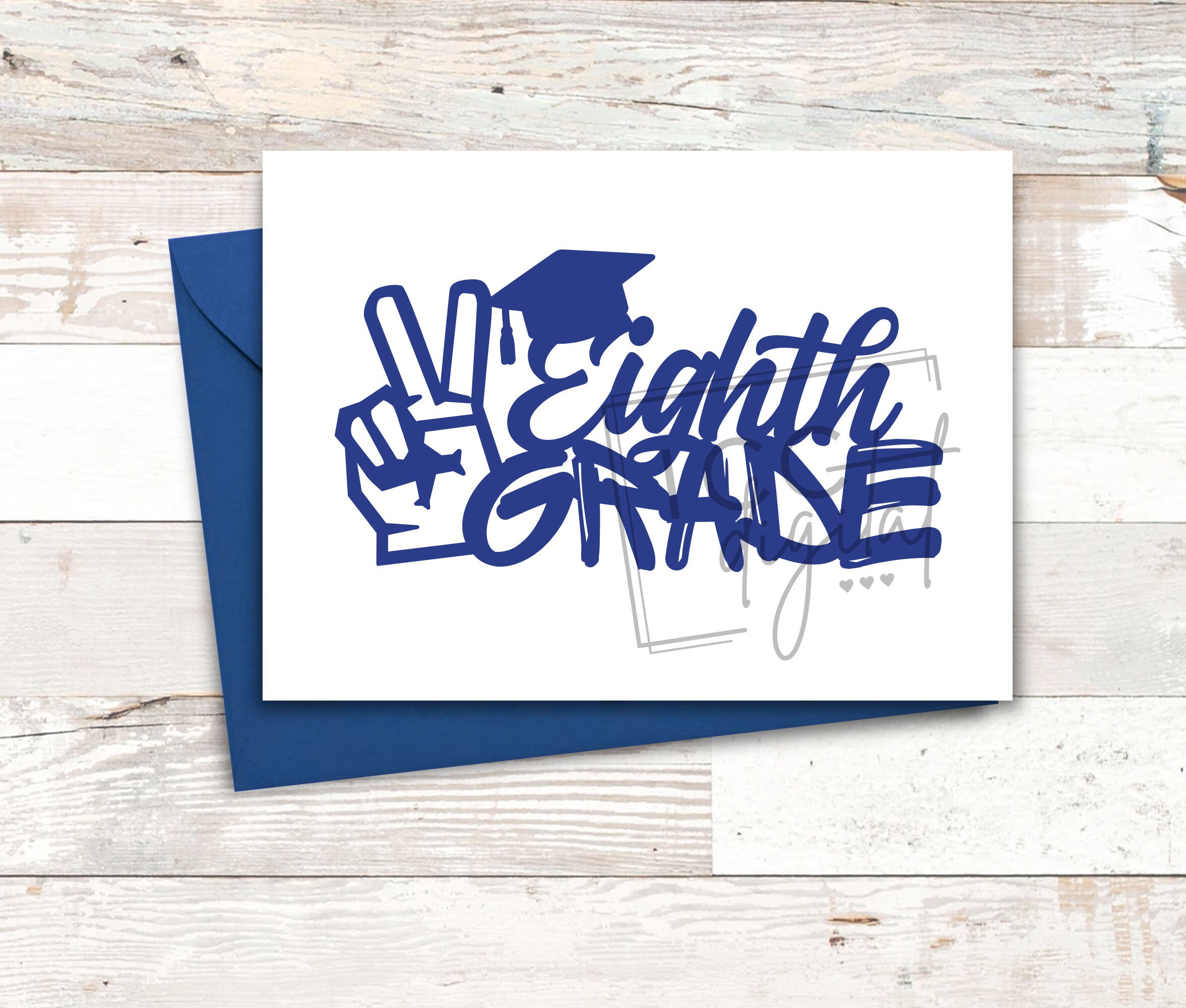 Peace Out Eighth Grade Digital File, 8th Graduation, Goodbye Middle ...