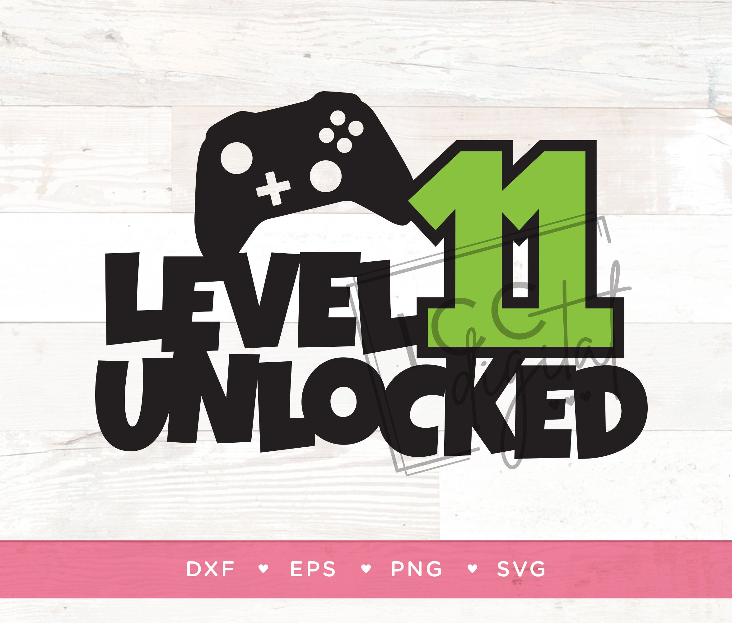 Level 11 Unlocked Digital File, Level Unlocked Shirt, Gamer Shirt ...