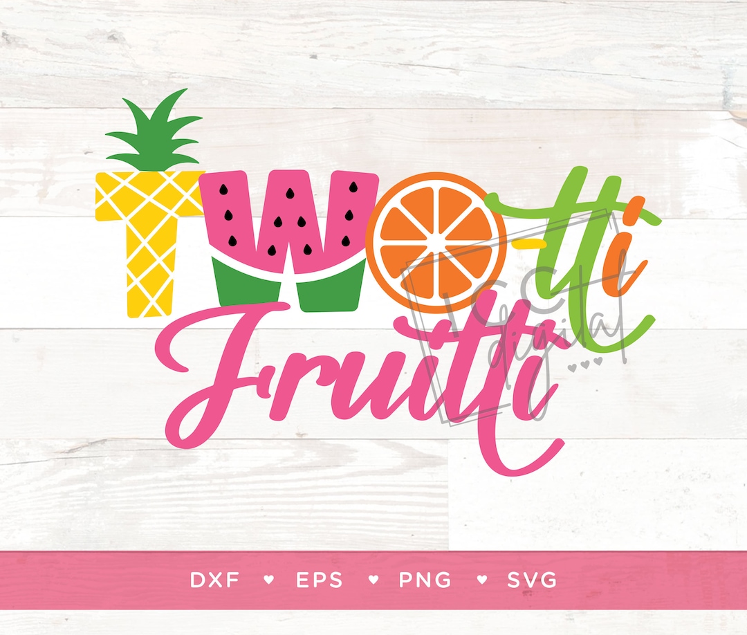 Twotti Fruitti Digital File, Fruit Letters, Strawberry Font, One in a ...