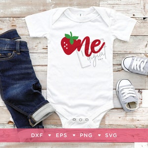 Berry One Digital File, Berry 1st Birthday, Strawberry 1st Birthday ...