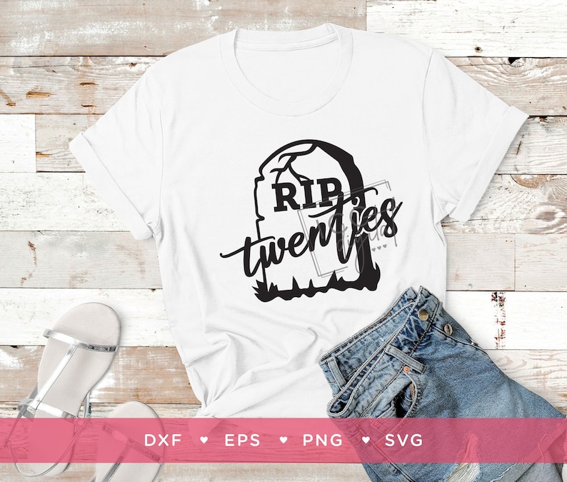 RIP 20s Digital File, 30th Birthday Cake Topper, RIP Twenties, 30th ...