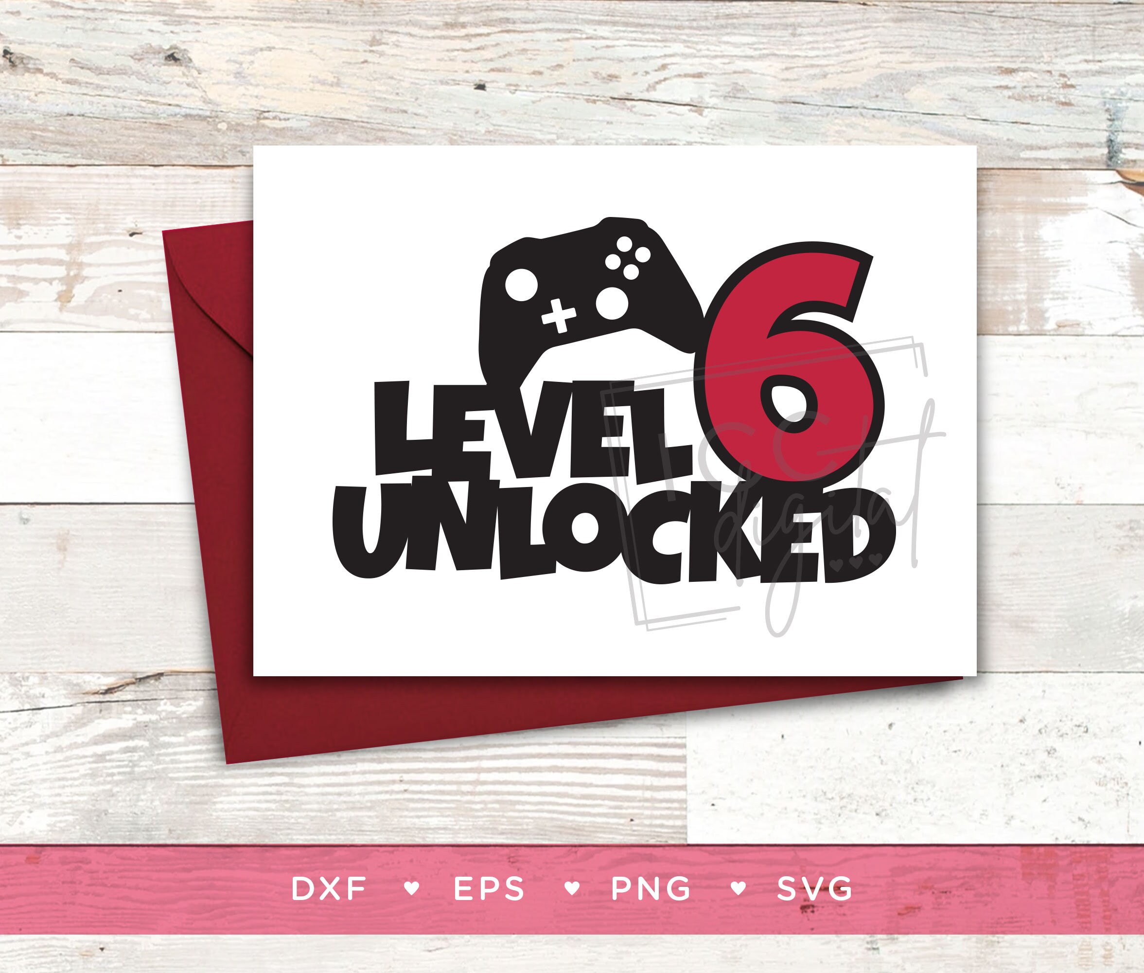 Level 6 Unlocked Digital File, Level Unlocked Shirt, Gamer Shirt, Gamer ...