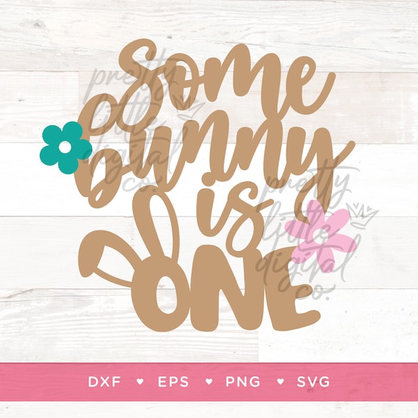 Some Bunny is One - Etsy
