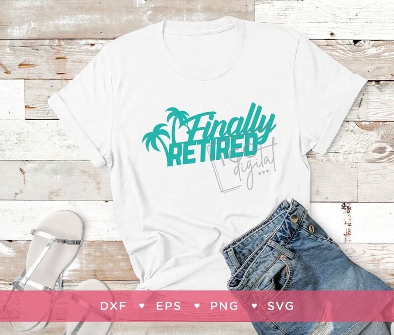 Finally Retired Digital File Retirement Cake Topper - Etsy