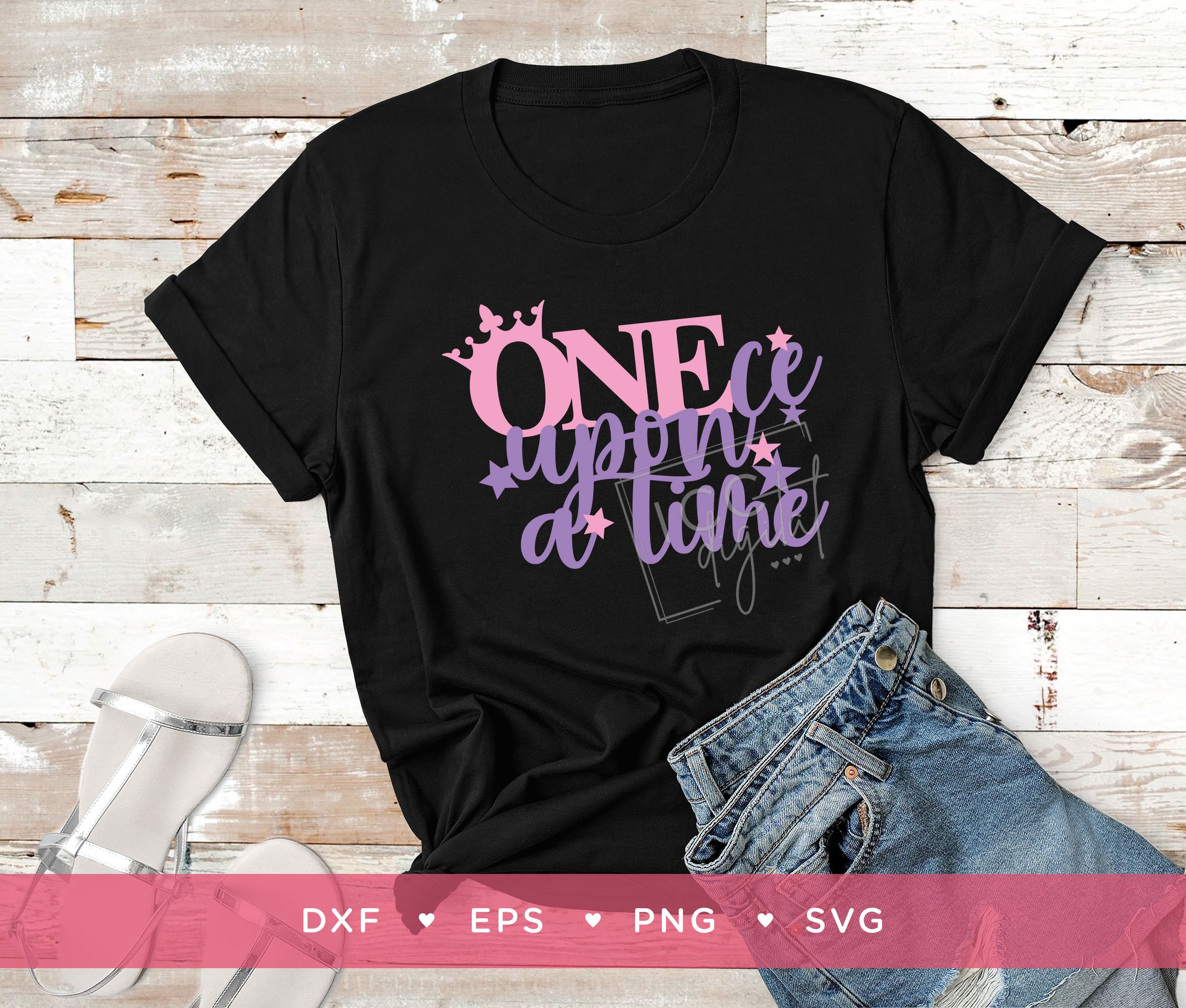 Onece Upon A Time Digital File Princess 1st Birthday - Etsy