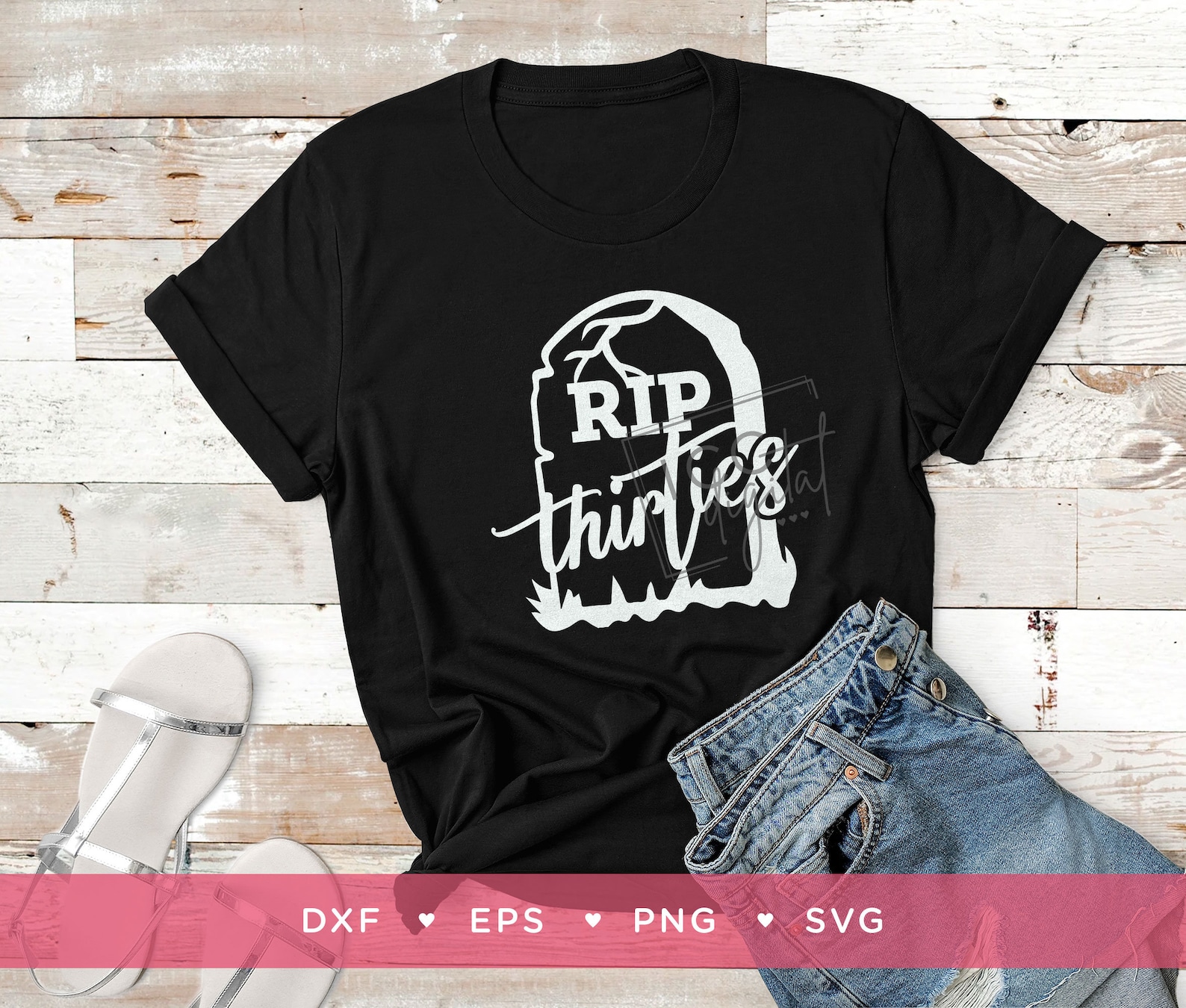 RIP 30s Digital File,40th Birthday Cake Topper, RIP Thirties, 40th ...