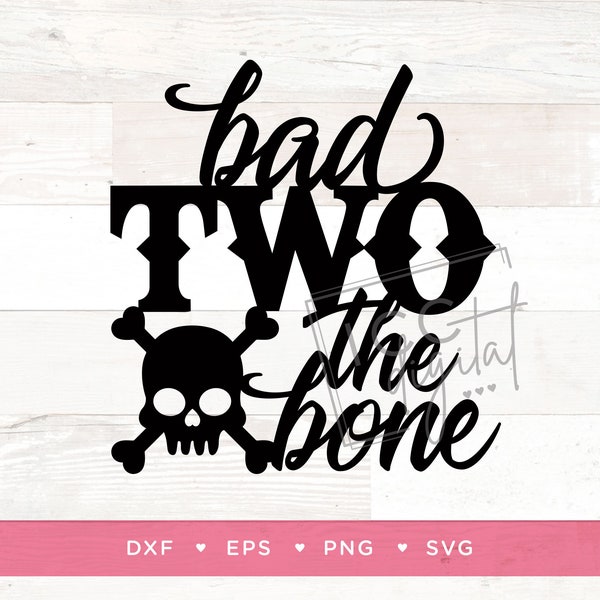 Bad Two the Bone Sublimation - Etsy