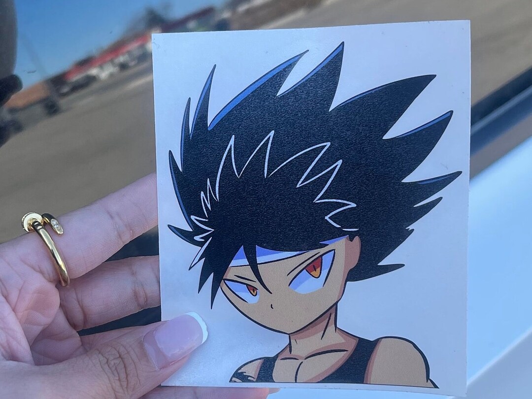 Ghost Fighter 3 Anime Peeking Decal Cartoon Ninja Slay Fighter - Etsy ...