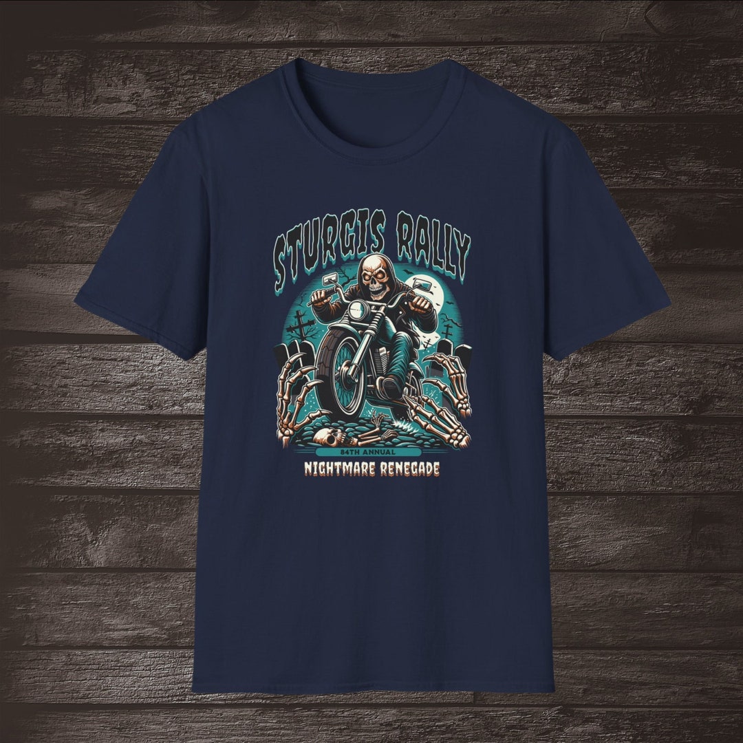 Sturgis Motorcycle Rally 2024 Mens Biker Shirt Motorcycle T Shirts ...