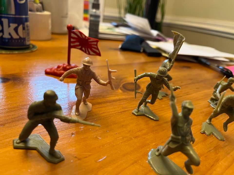 Marx Ww2 Japanese Soldiers - Etsy