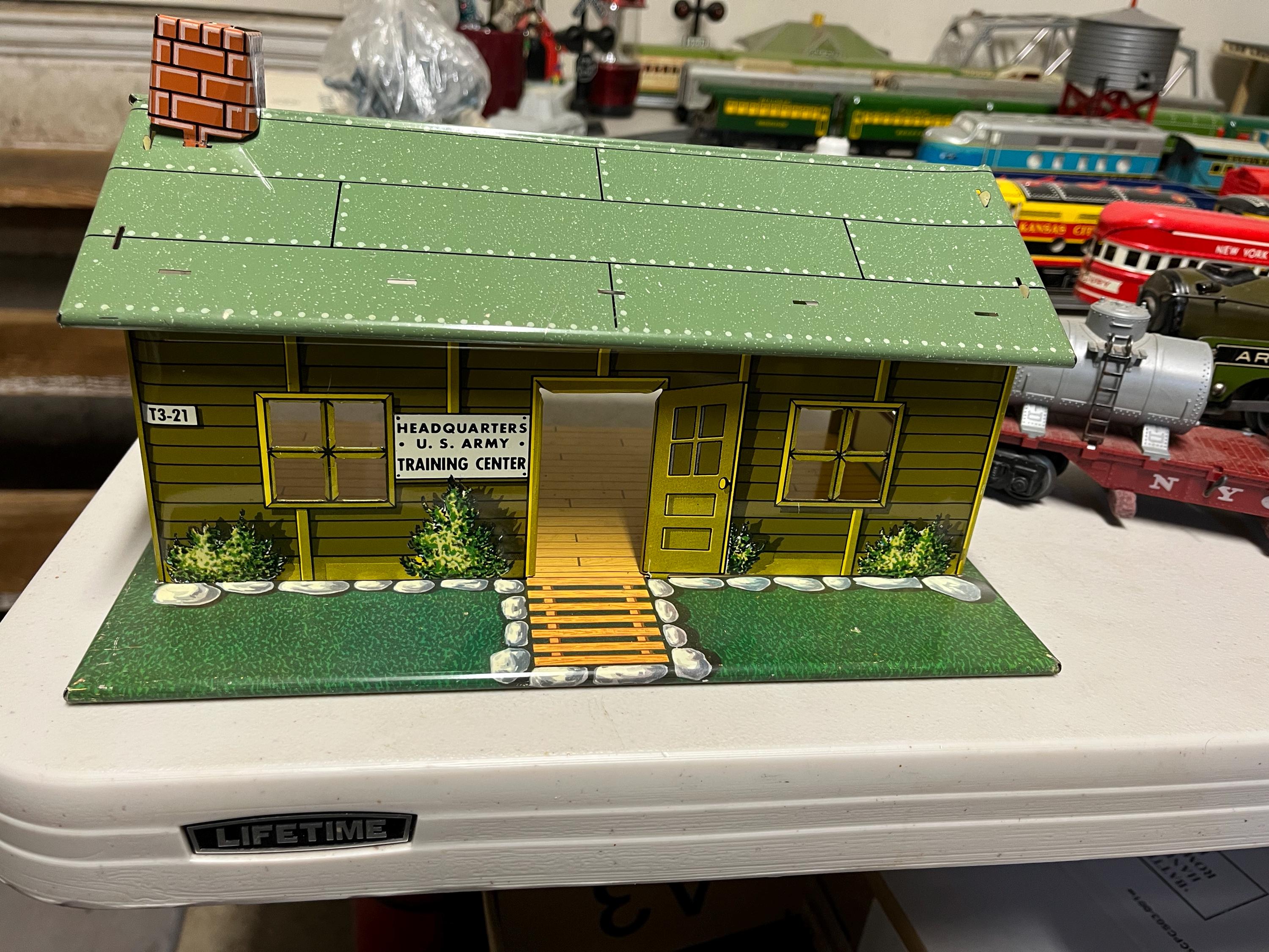 Marx Tin Litho US. Army Training Center - Etsy