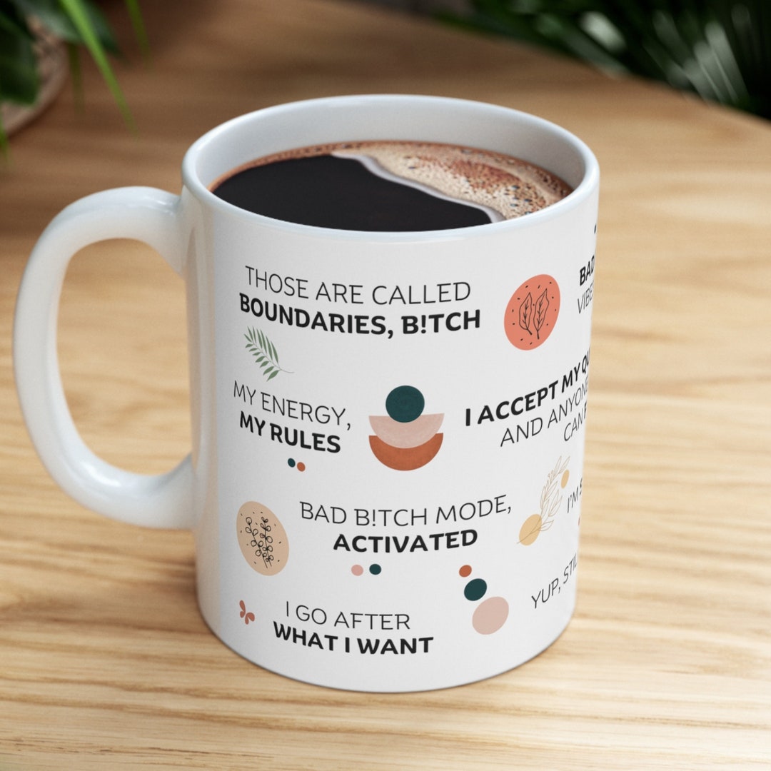 Bad Bitch Energy Mug, Bad Bitch Cup, Supportive Gift for Your Best ...