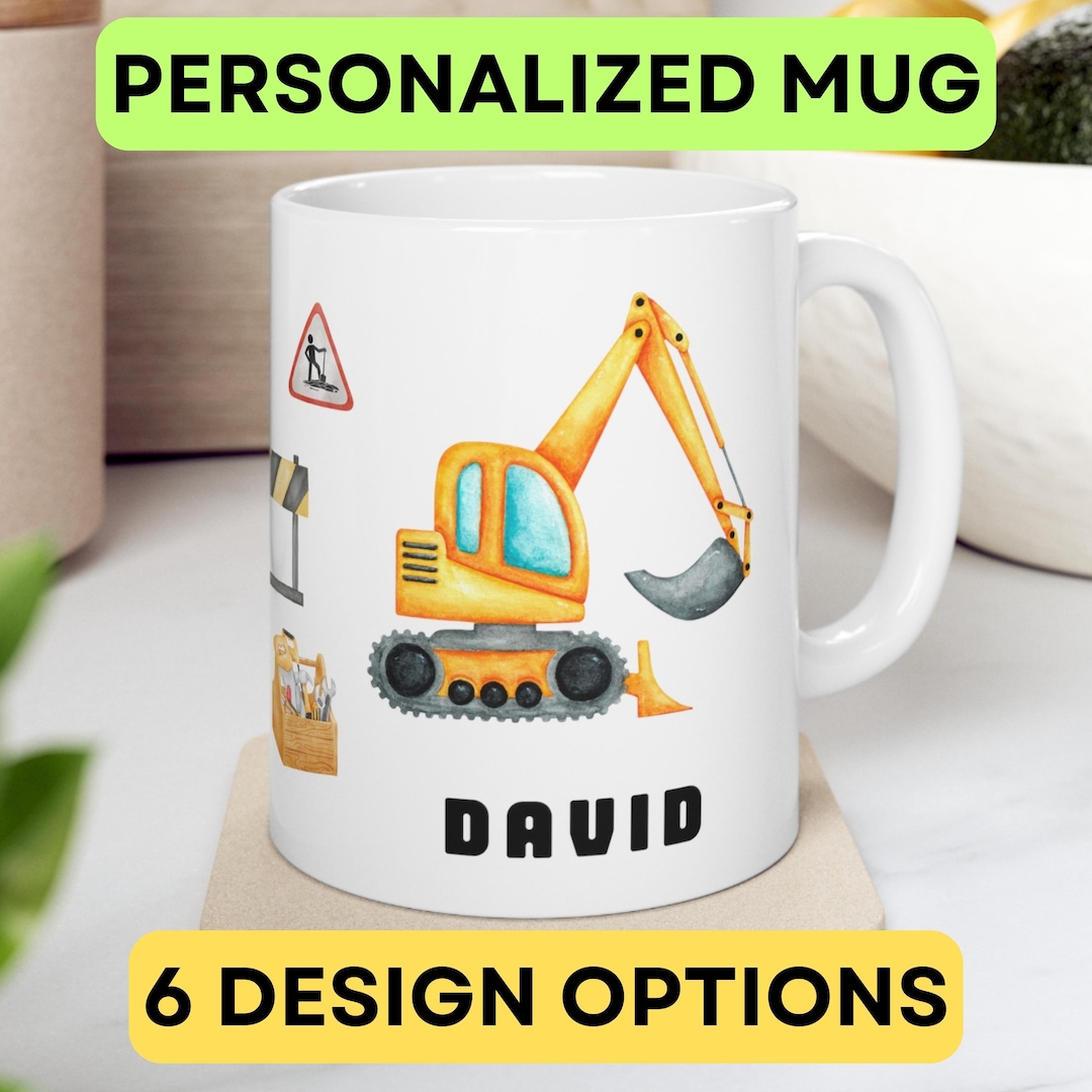 Personalized Mug for Kids, Custom Mug for Kids, Personalized Kid Mug ...