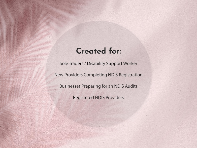 NDIS Policies and Procedures Manual Template Digital Download - Etsy