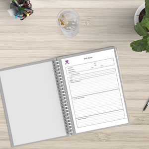 NDIS Shift Notes for Support Workers / Caregivers Printable Download ...