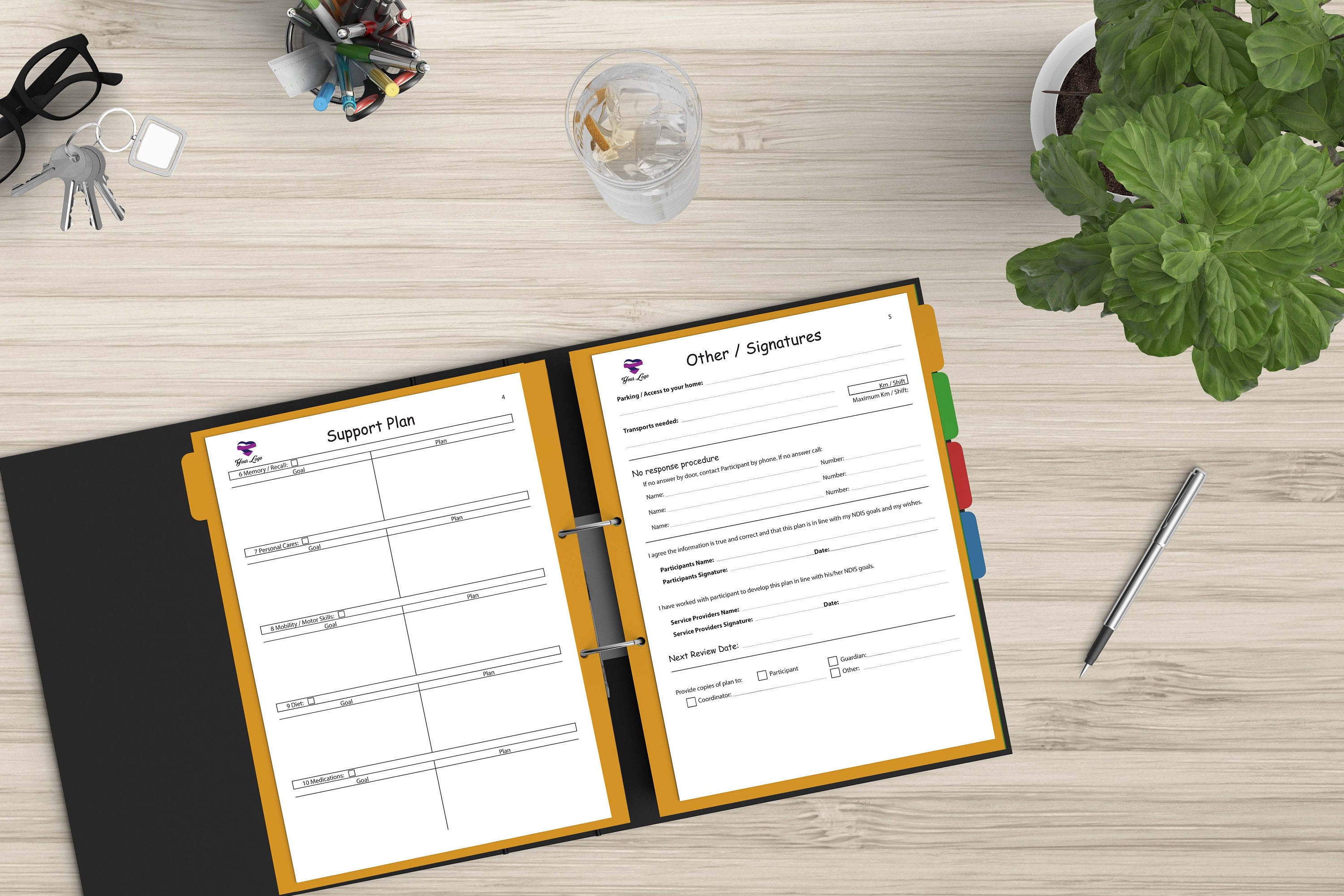 NDIS Disability Support Plan Digital Download - Etsy Australia