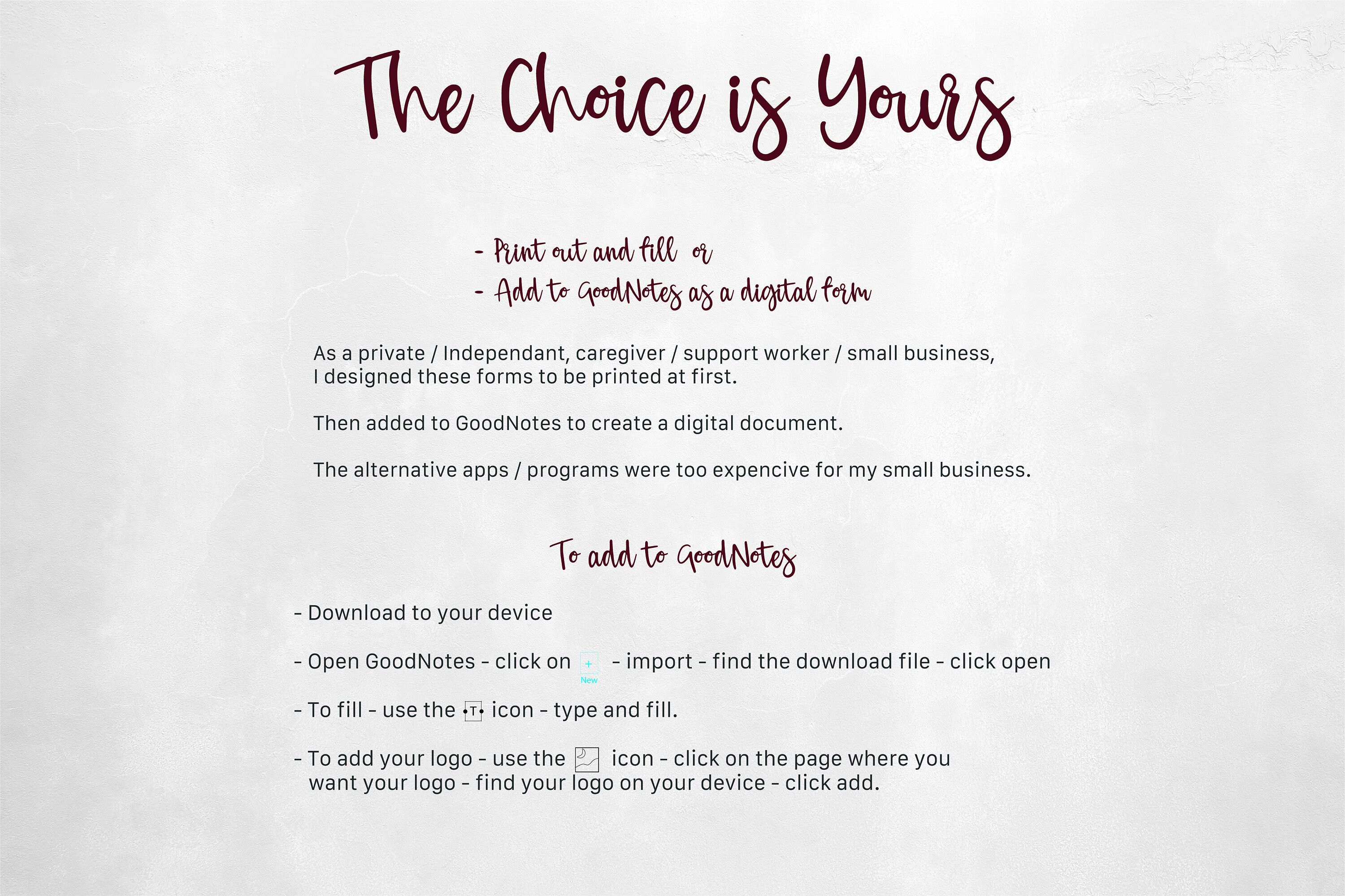 NDIS Medication Form Digital Download - Etsy