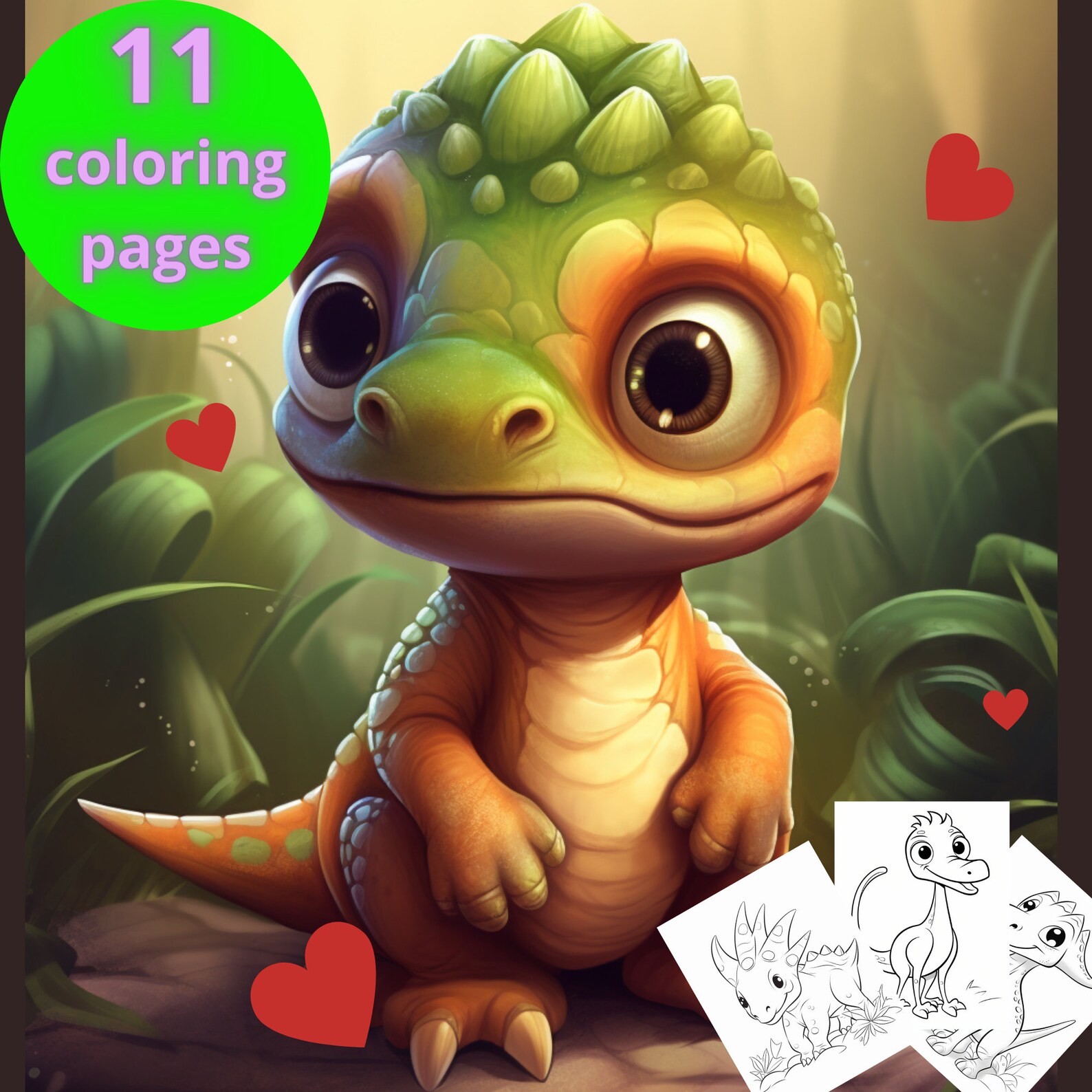 11 Dinosaurs Coloring Pages Printable, Dinosaurs Coloring Pages ...