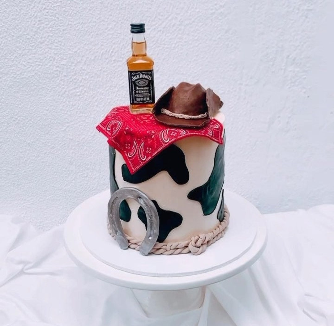 Bandana Cake Wrap DIGITAL LISTING Cowboy Cake Wrap Rodeo Cake Wrap ...