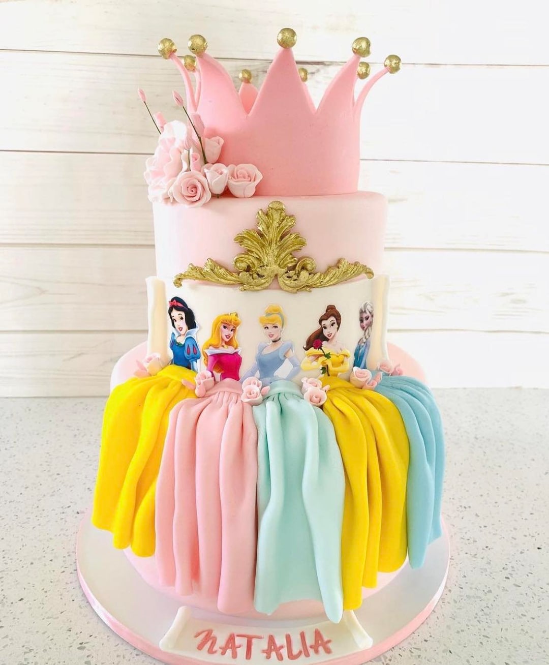 Disney Princesses DIGITAL LISTING Cake Topper Disney Princess Edible ...