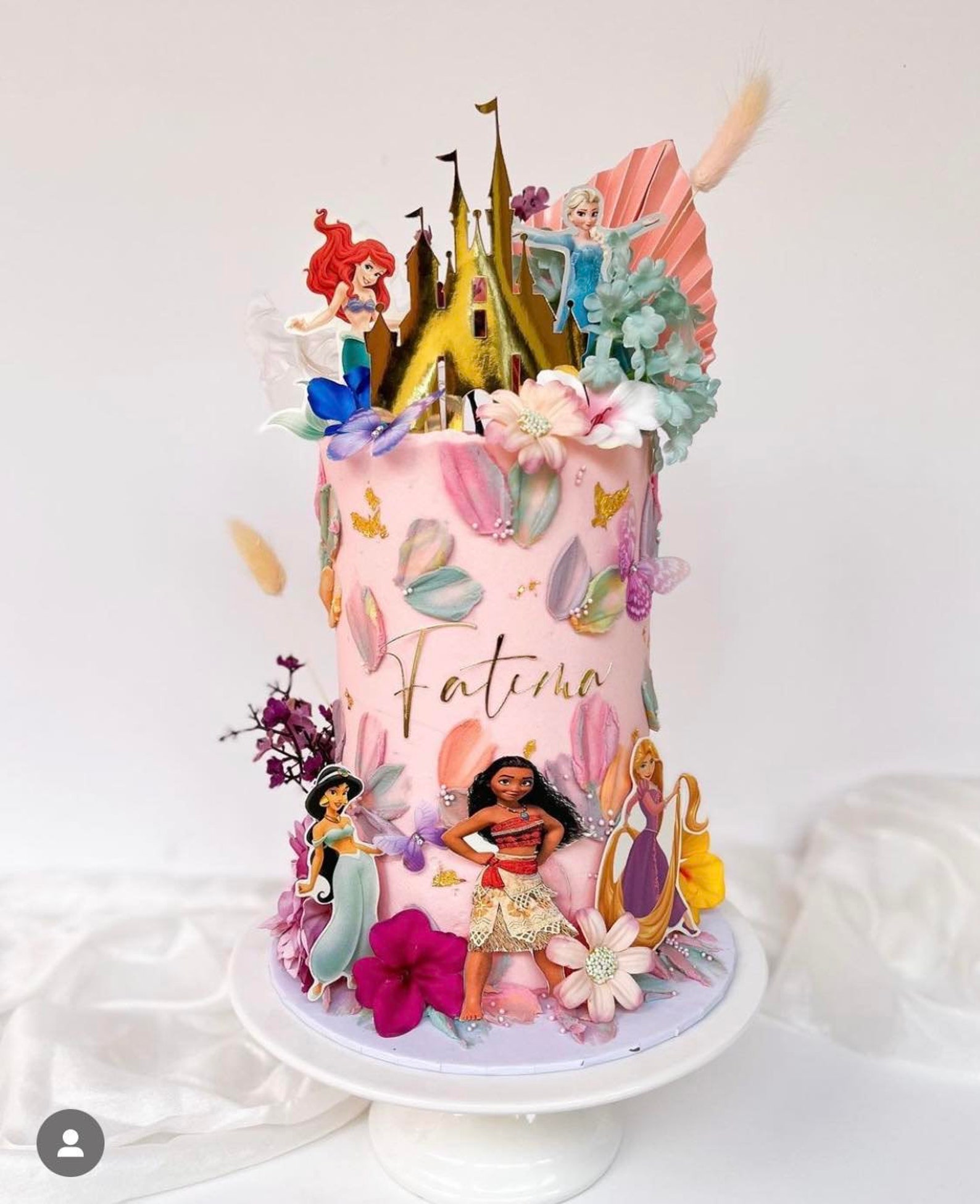 Disney Princesses DIGITAL LISTING Cake Topper Disney Princess Edible ...