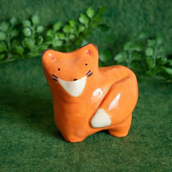 Ceramic Fox - Etsy