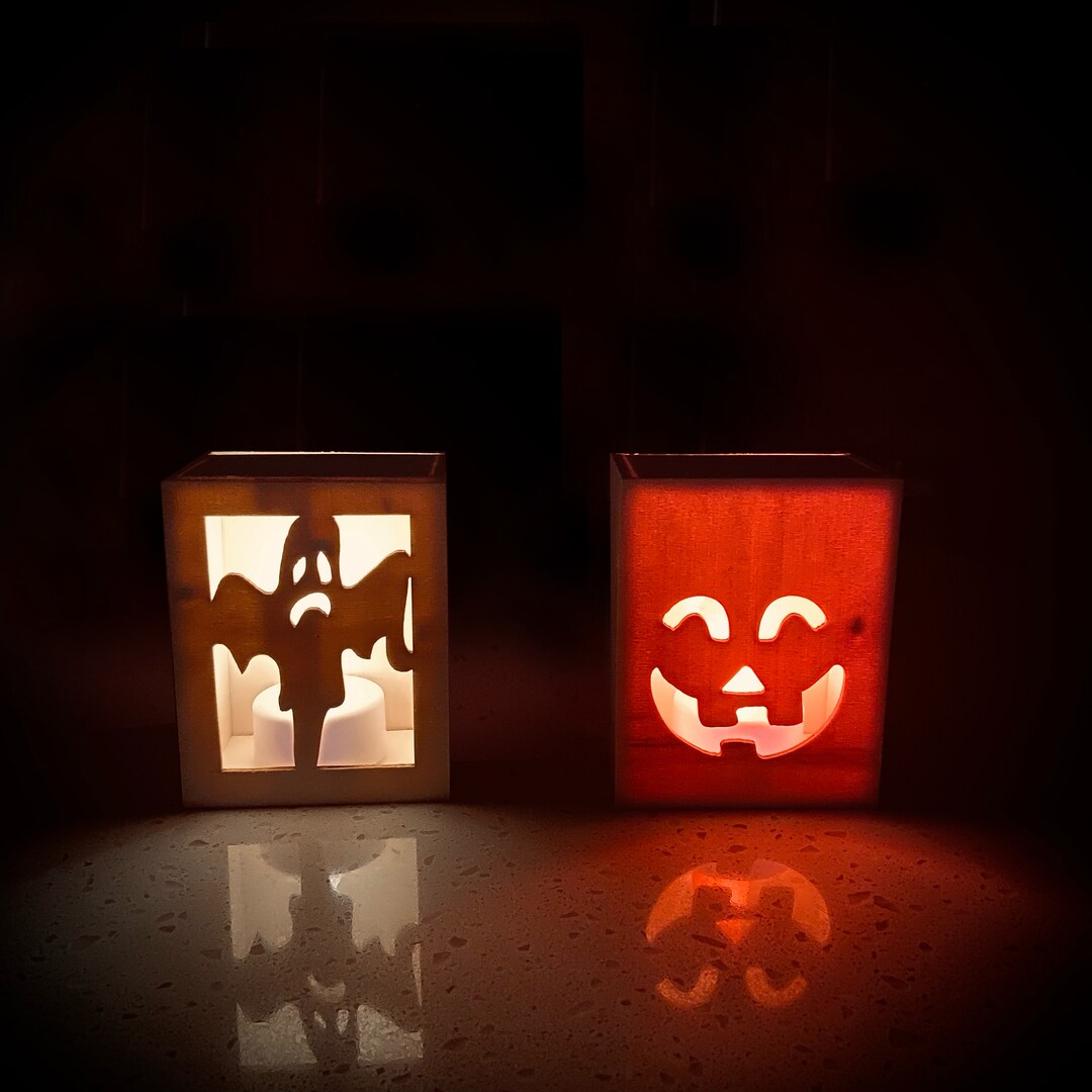 Halloween Craft Set - DIY Halloween Lantern Craft Kit - Ghost Pumpkin ...