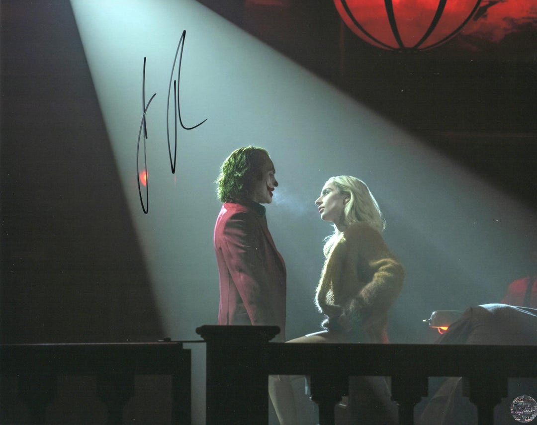 RP Joaquin Phoenix Signed the Joker Folie à Deux Photo 8x10 Reprint COA ...