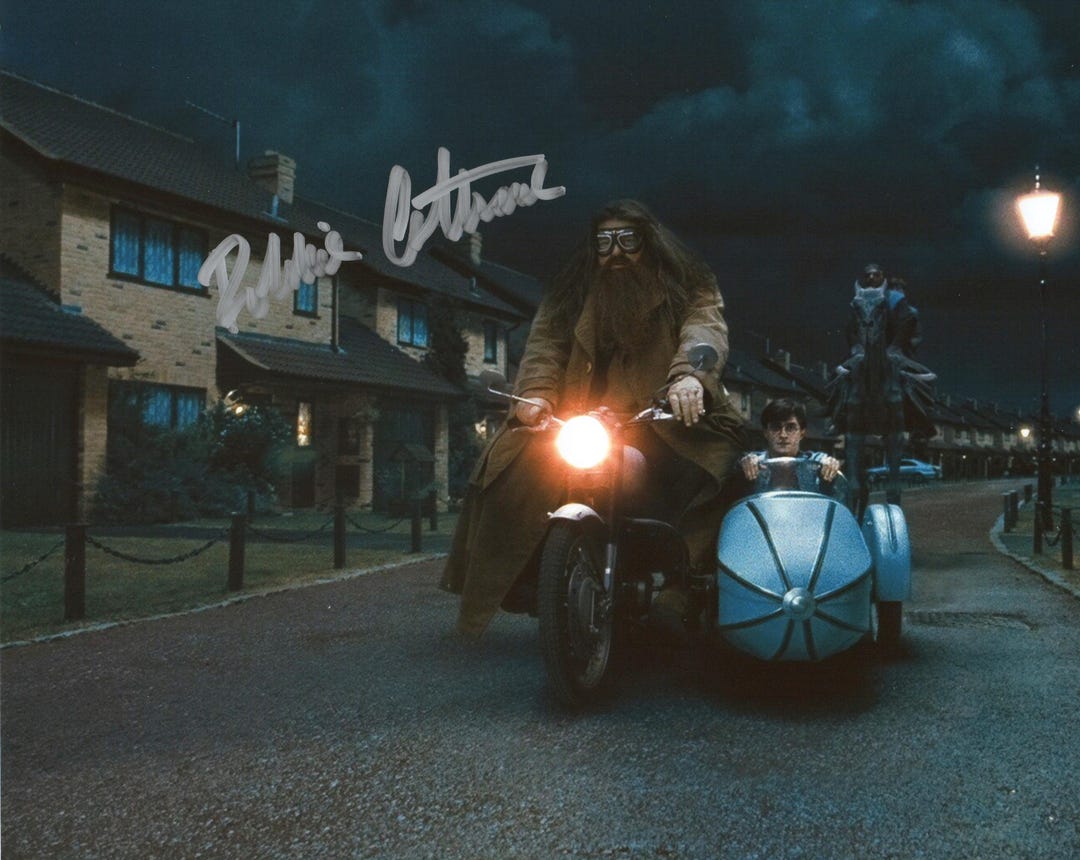 RP Robbie Coltrane Signed Photo 8x10 Reprint COA Certificate of ...