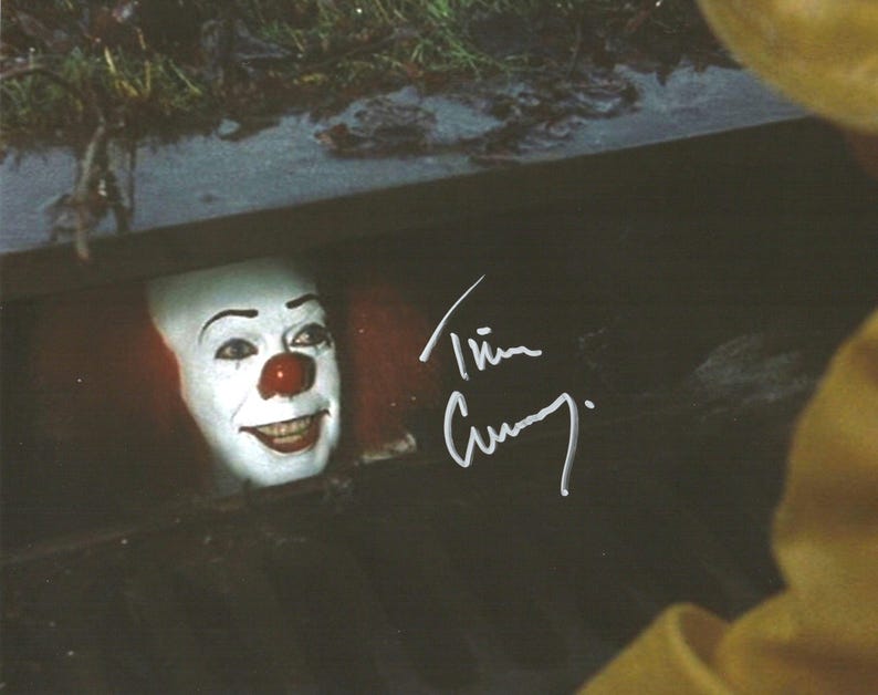 RP Tim Curry Signed Stephen King's IT Photo 8x10 Reprint COA ...