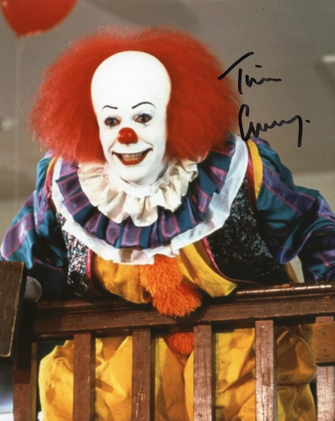 RP Tim Curry Signed Stephen King's IT Photo 8x10 Reprint COA ...