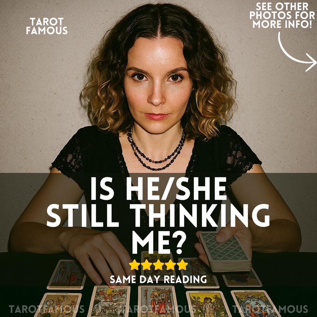 Is He Still Thinking Me, Psychic Love Reading, Love Tarot Reading, Does ...