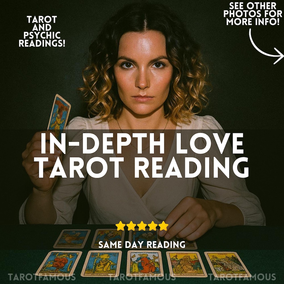 In Depth Love Tarot Reading, Psychic Love Reading, Telepathy Reading ...