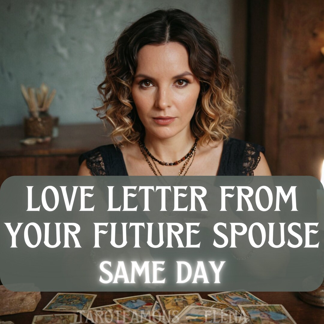 Love Letter From Your Future Husband, Channeled Love Letter, Future ...
