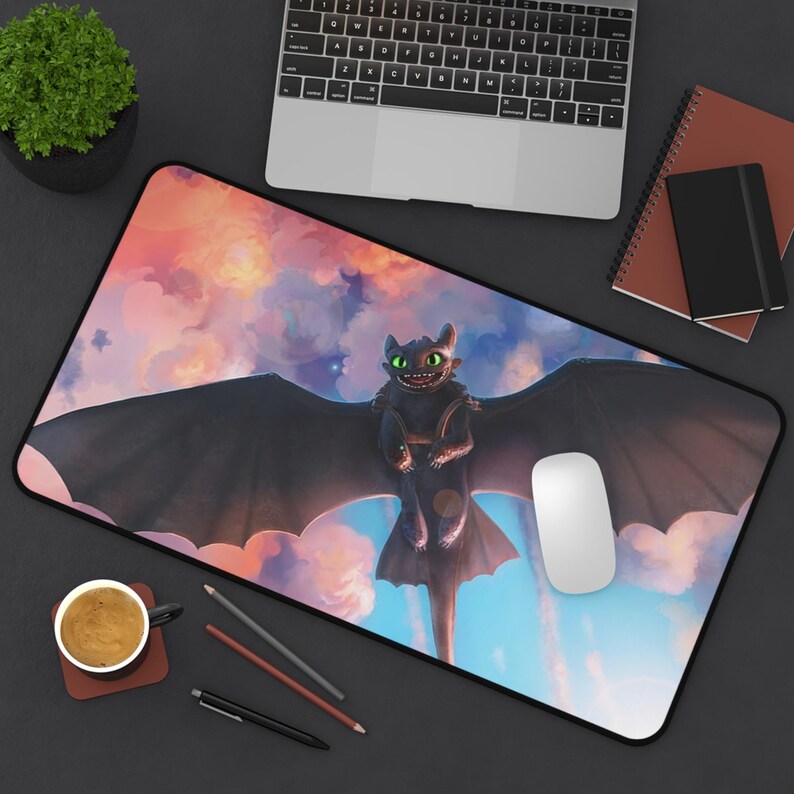 Toothless Mouse Pad - Etsy