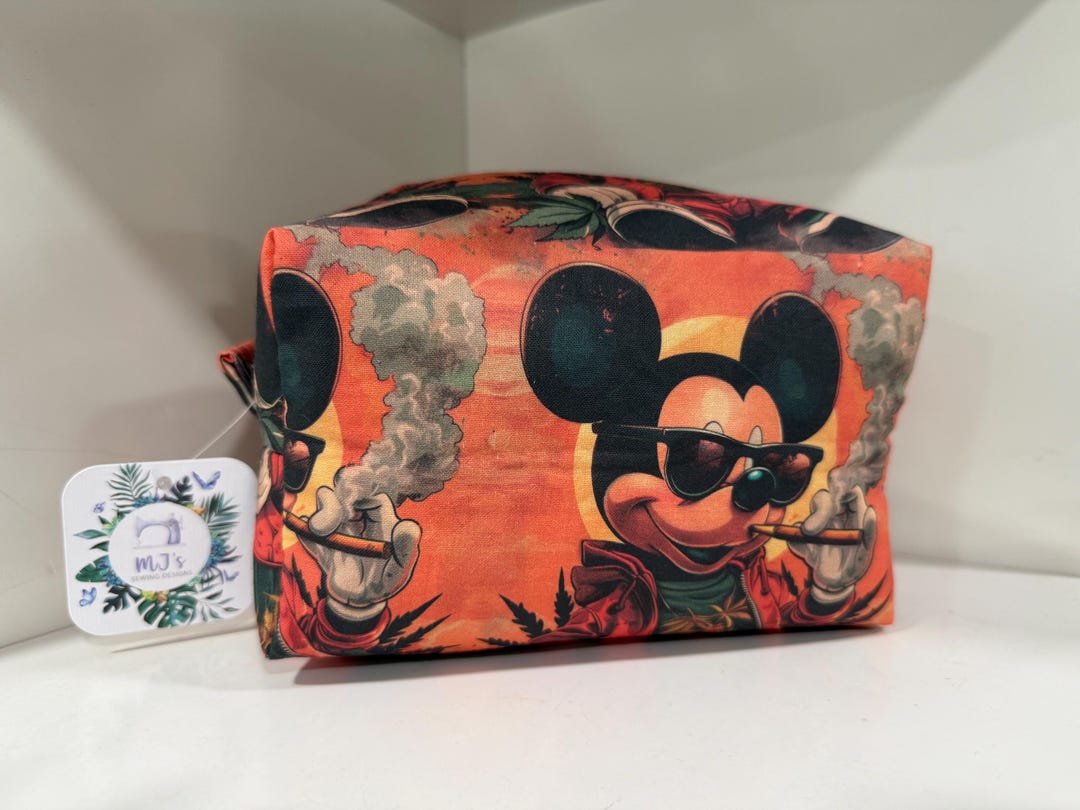 Sticky Mickey Cosmetic Bag - Etsy