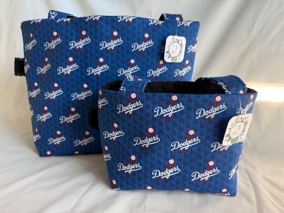 Dodger Tote Set - Etsy