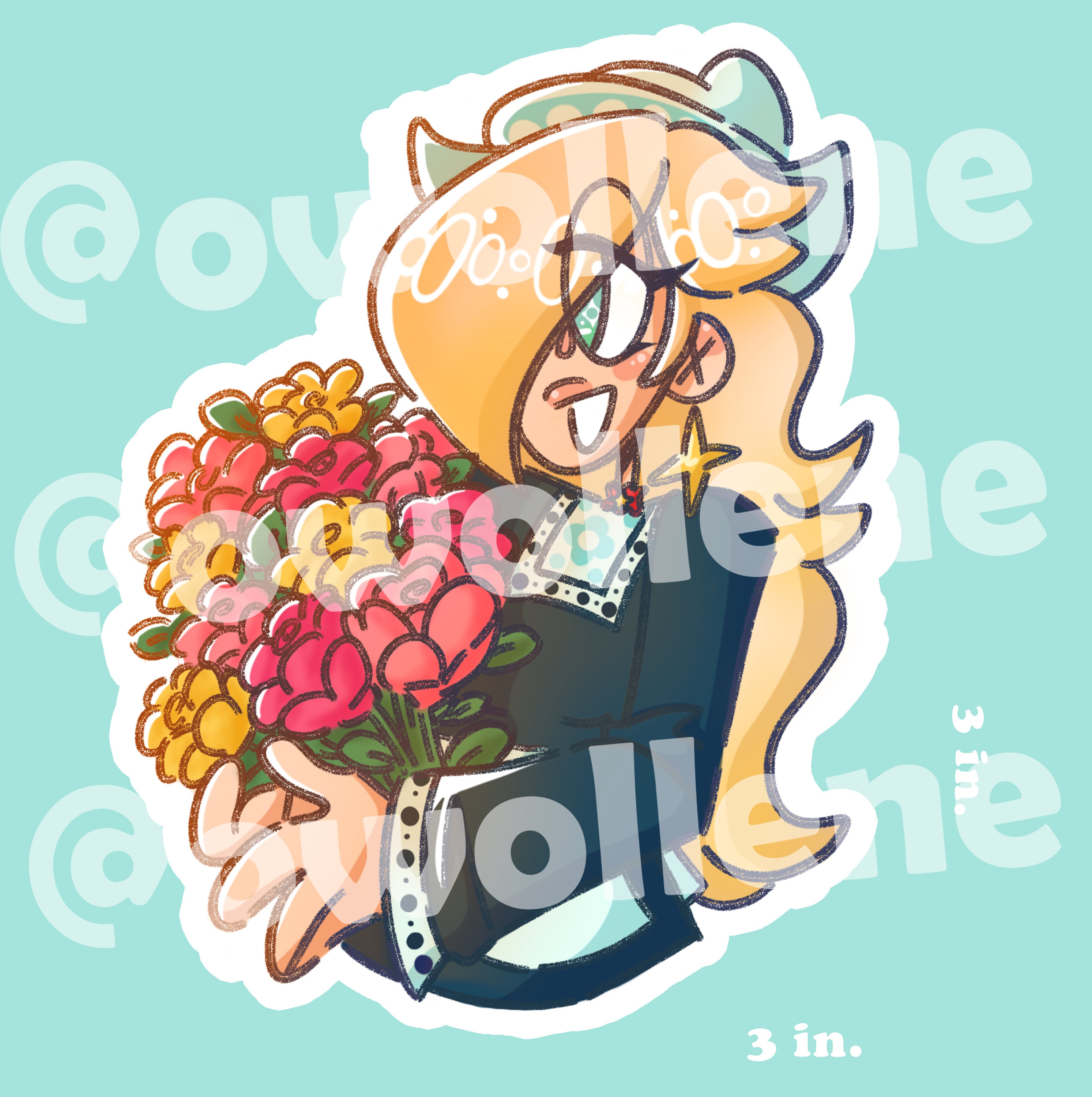 Princess Rosalina Sticker, Mario Kart Sticker, Mario Kart Amsterdam ...