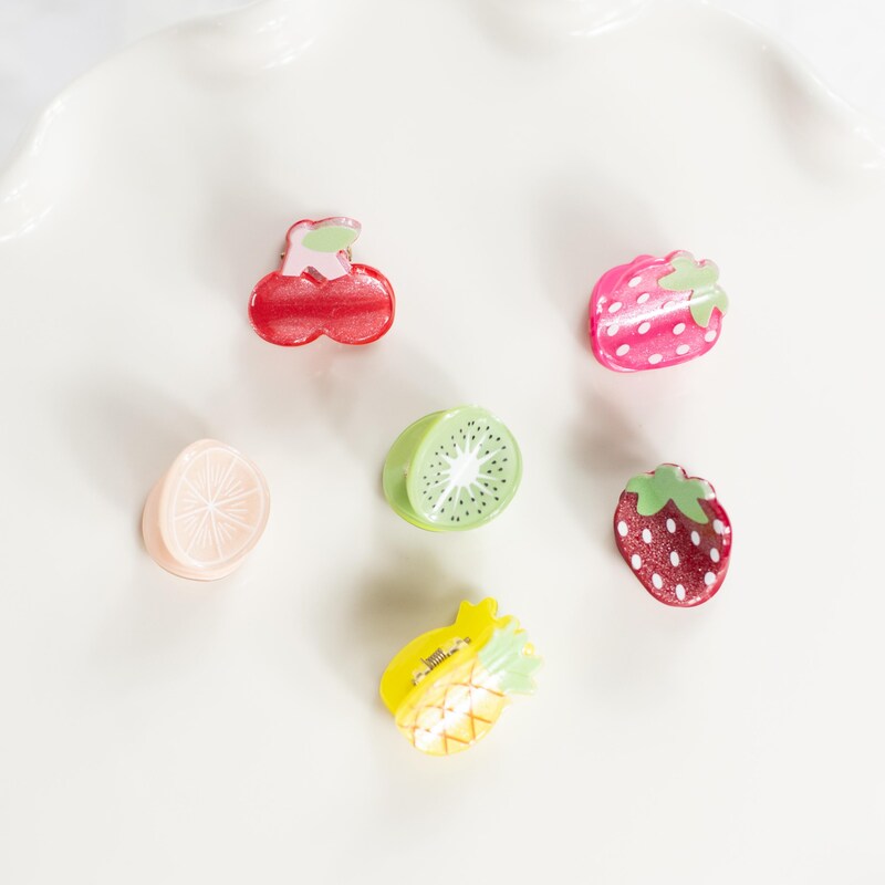 Fruit Hair Clips - Etsy