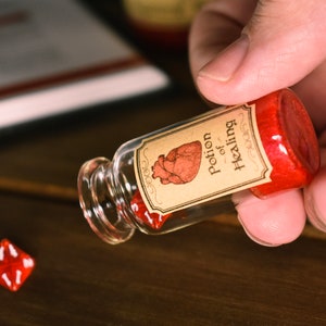 Dnd Potion Functional Healing Potion RPG Gift Potion of Healing for ...
