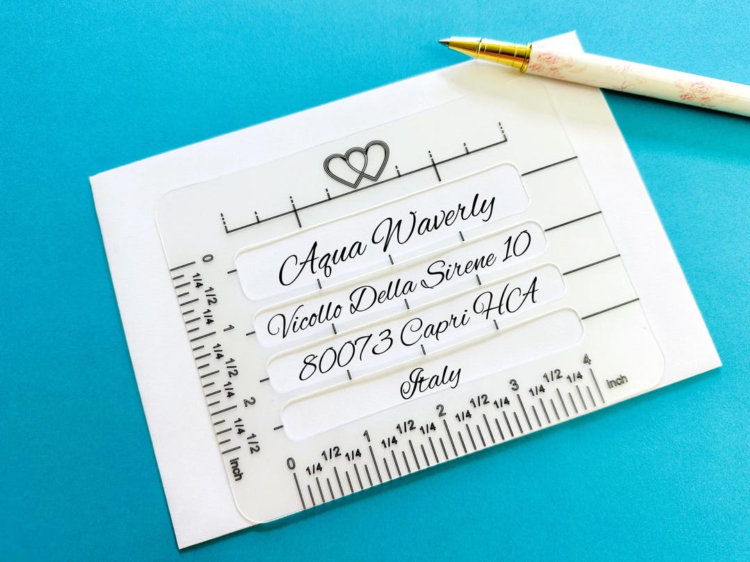 Plastic Lettering Stencil Set: Calligraphy & Handwriting Guides - Etsy