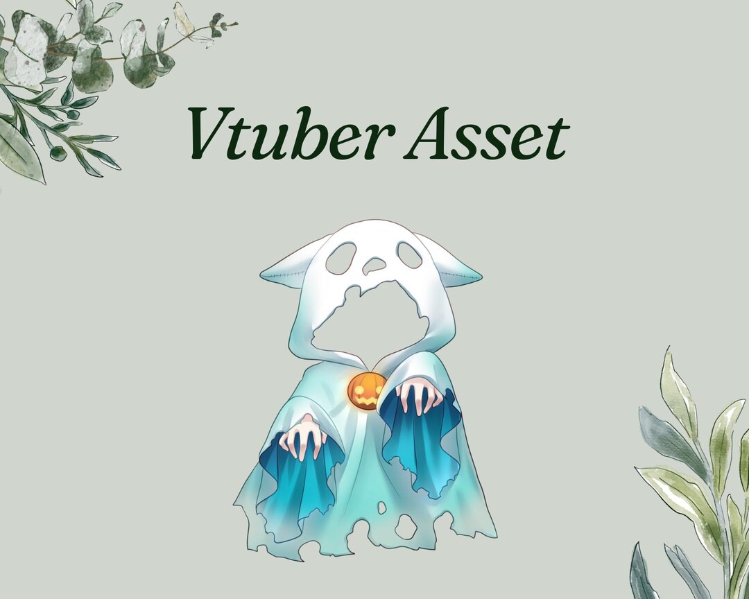 Vtuber Asset Halloween Jacket PNG Download Instant Transparent BG ...
