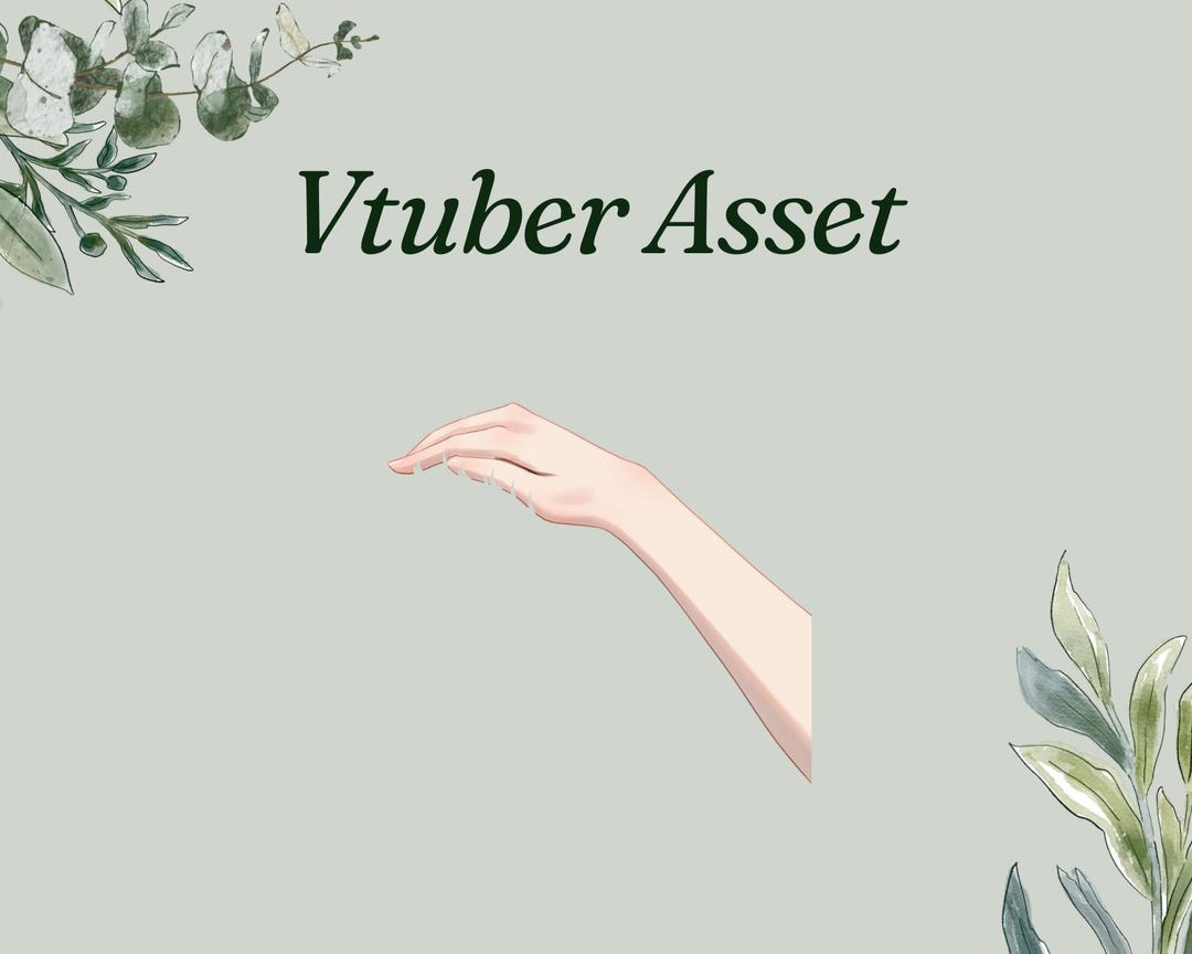 Vtuber Asset Pat Pat Arm PNG Download Instant Transparent BG Download ...