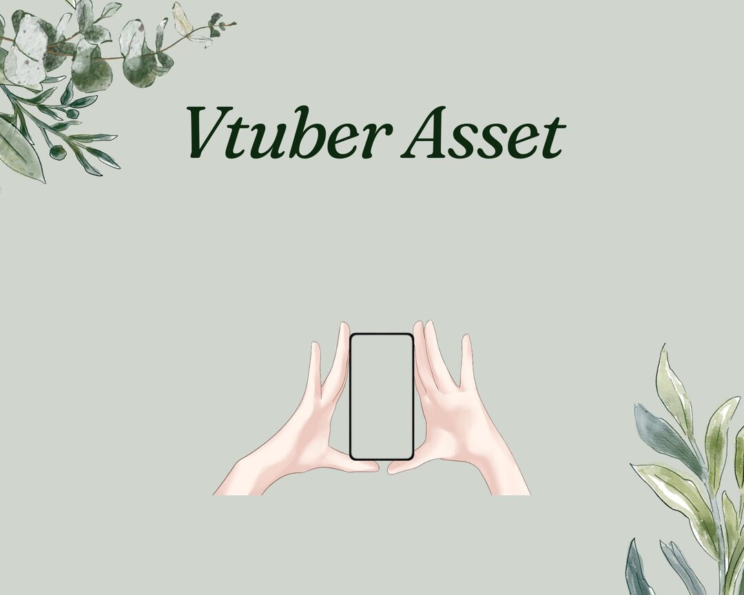Vtuber Asset Showing Screen PNG Download Instant Transparent BG ...