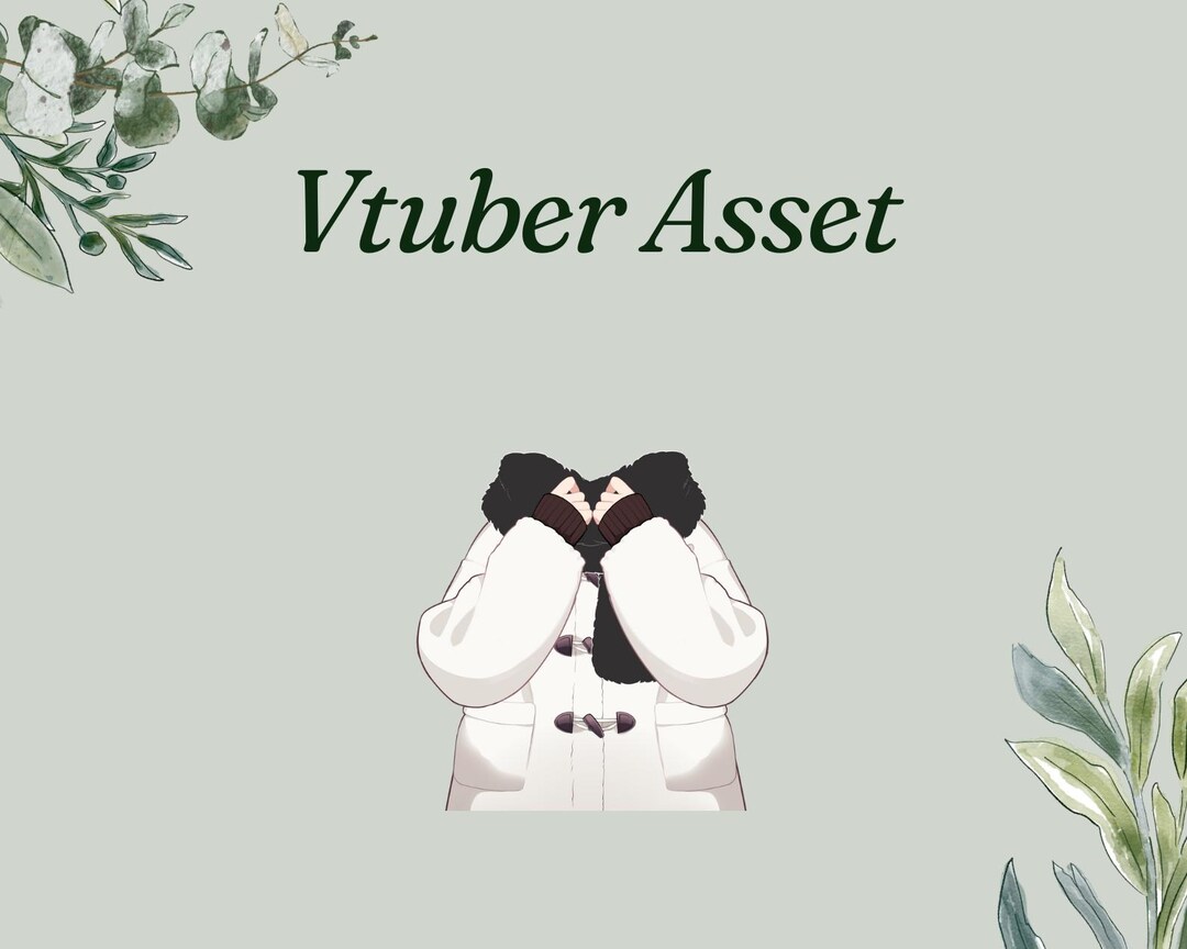 Vtuber Asset Jacket PNG Download Instant Transparent BG Download - Etsy