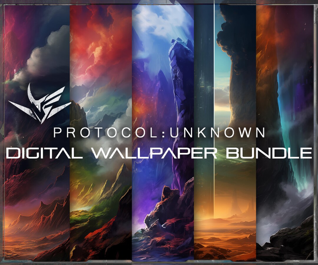 Fantasy Wallpapers for Phones - Realmscapes Collection [set N] - Digital Download (pack of 5) - Etsy