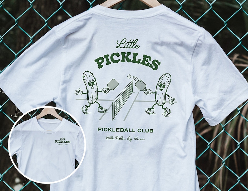 Little Pickles Pickleball Club Unisex T-shirt - Etsy