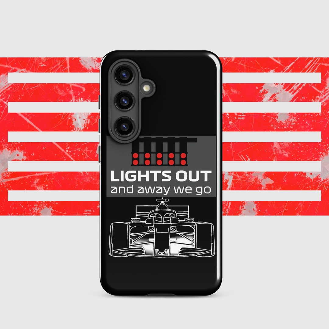 Galaxy S24 Formula One Phone Case, Samsung Galaxy F1 Cover, Lights Out ...