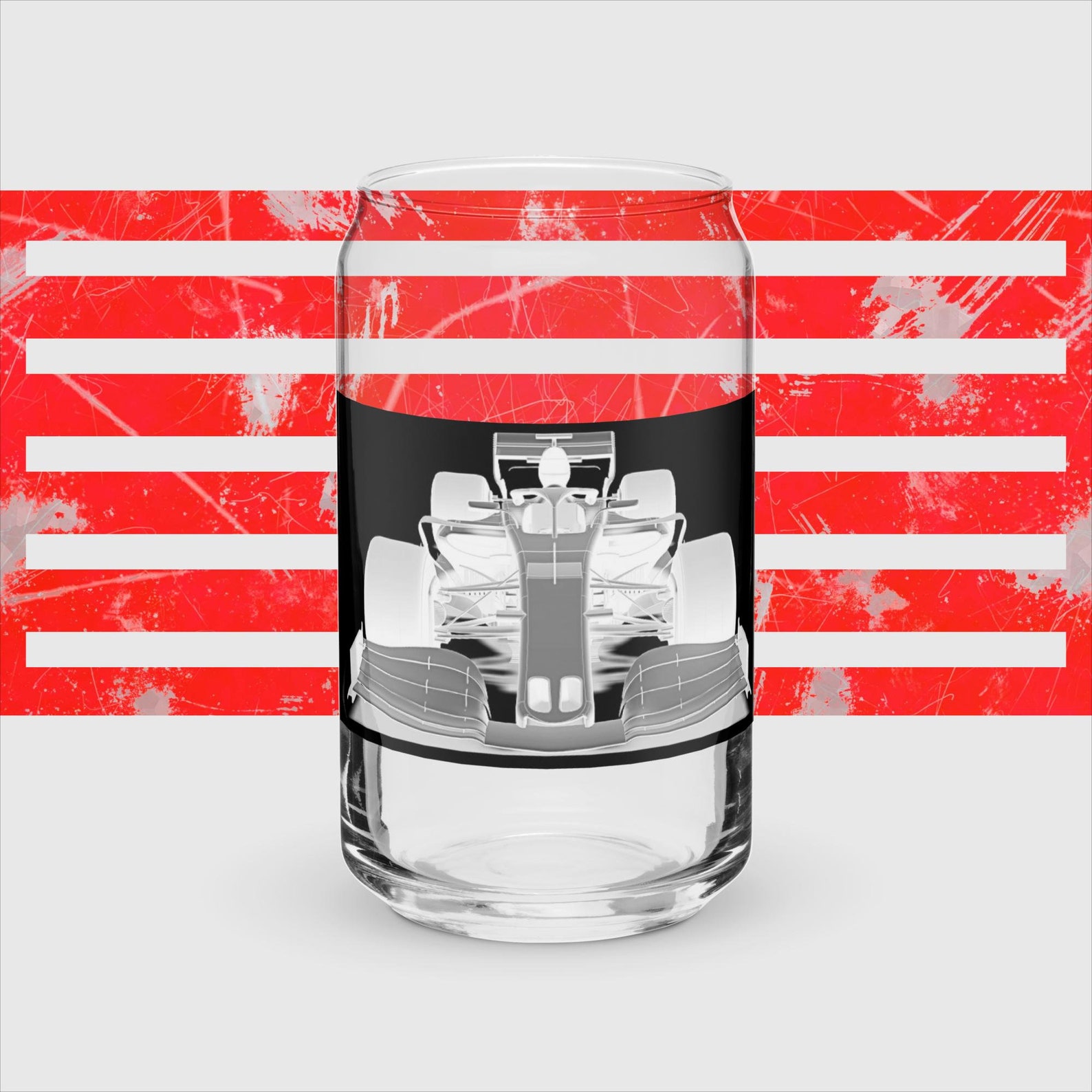 F1 Can Shaped Beer Glass, Formula 1 Beer Glass, Formula 1 Car Glass ...